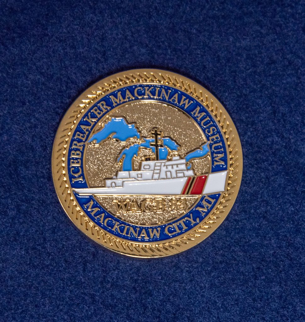 Challenge Coin | Icebreaker Mackinaw Maritime Museum